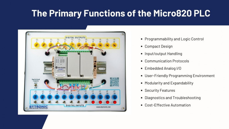Exploring the Primary Functions of the Micro820 PLC | Gadget
