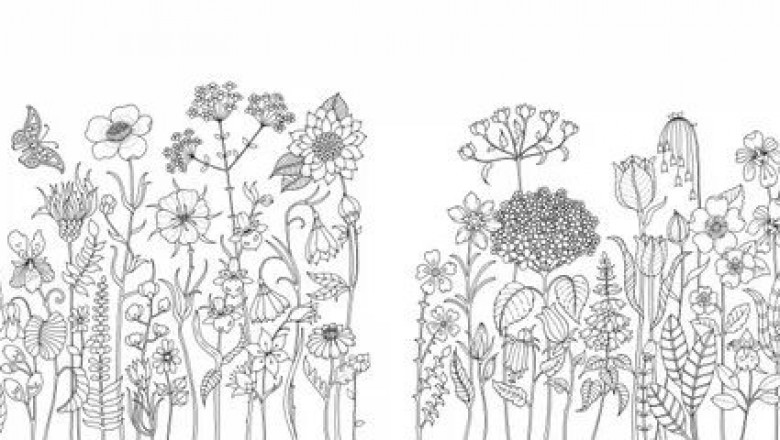 Explore Creativity with Wunderkiddy’s Beautiful Flower Coloring Sheet ...